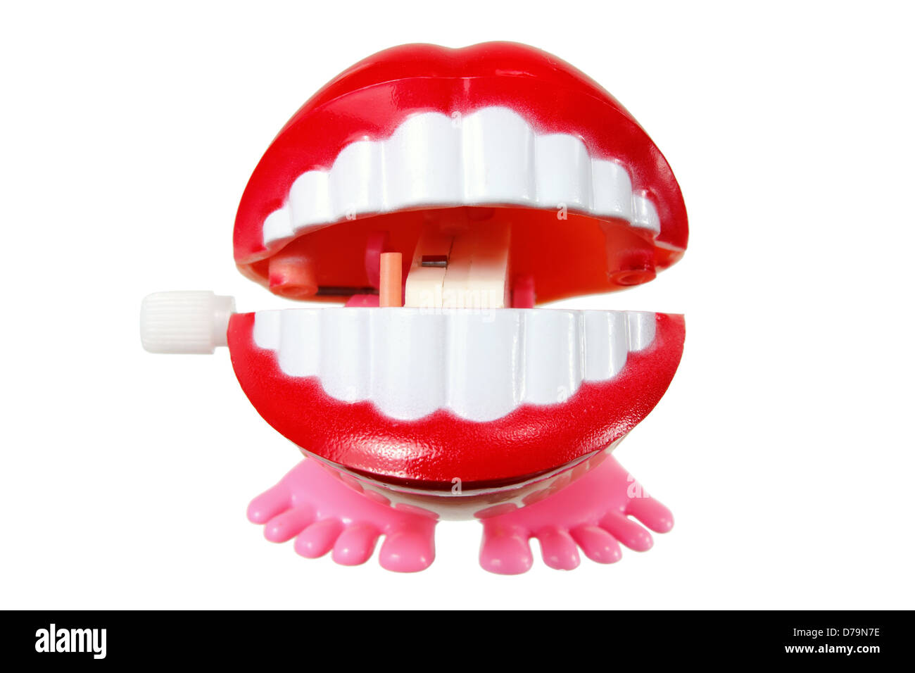 Chattering Teeth Toy Stock Photo - Alamy