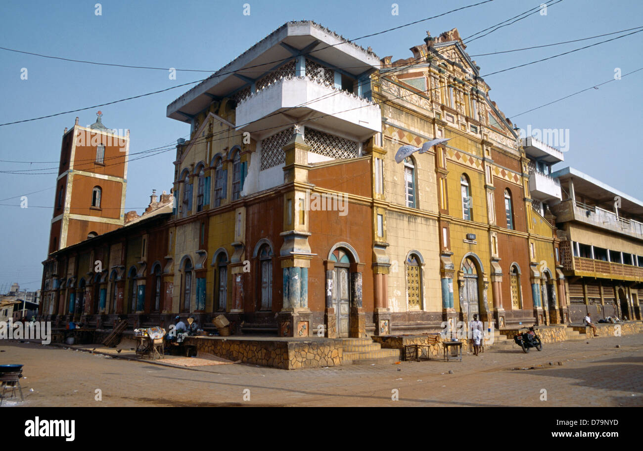 Porto Novo Benin Central Mosque (Originally Built as a Church Stock ...