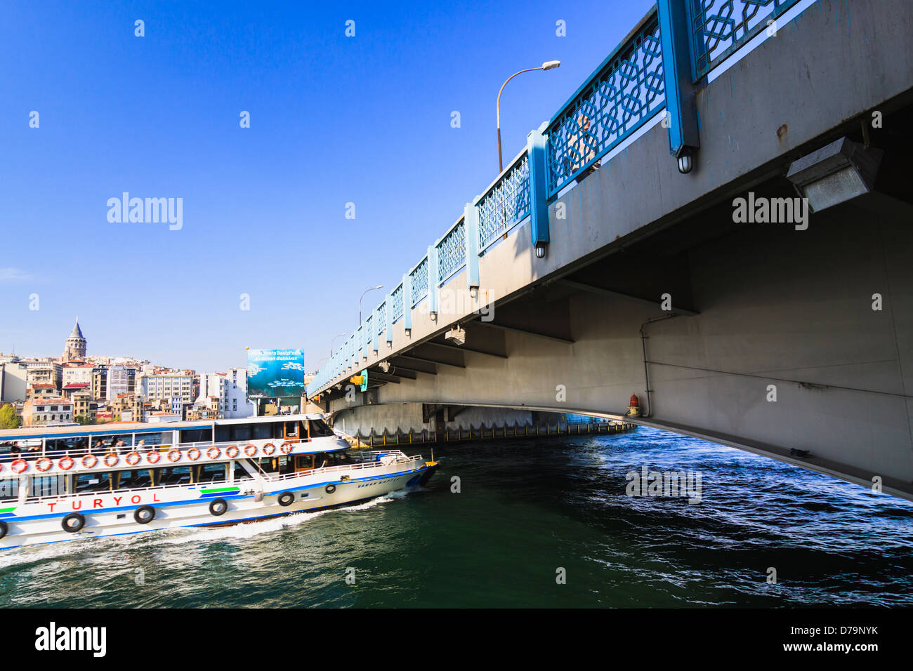 Istanbul galata under bridge hi-res stock photography and images - Alamy