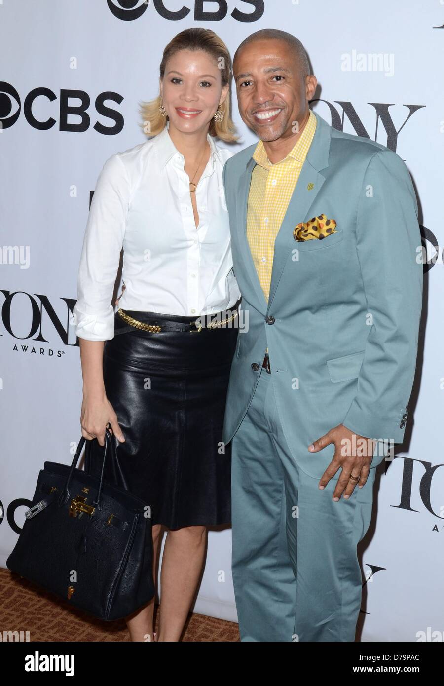New York, NY, USA. May 1, 2013. Erika Liles, Kevin Liles at The Tony ...