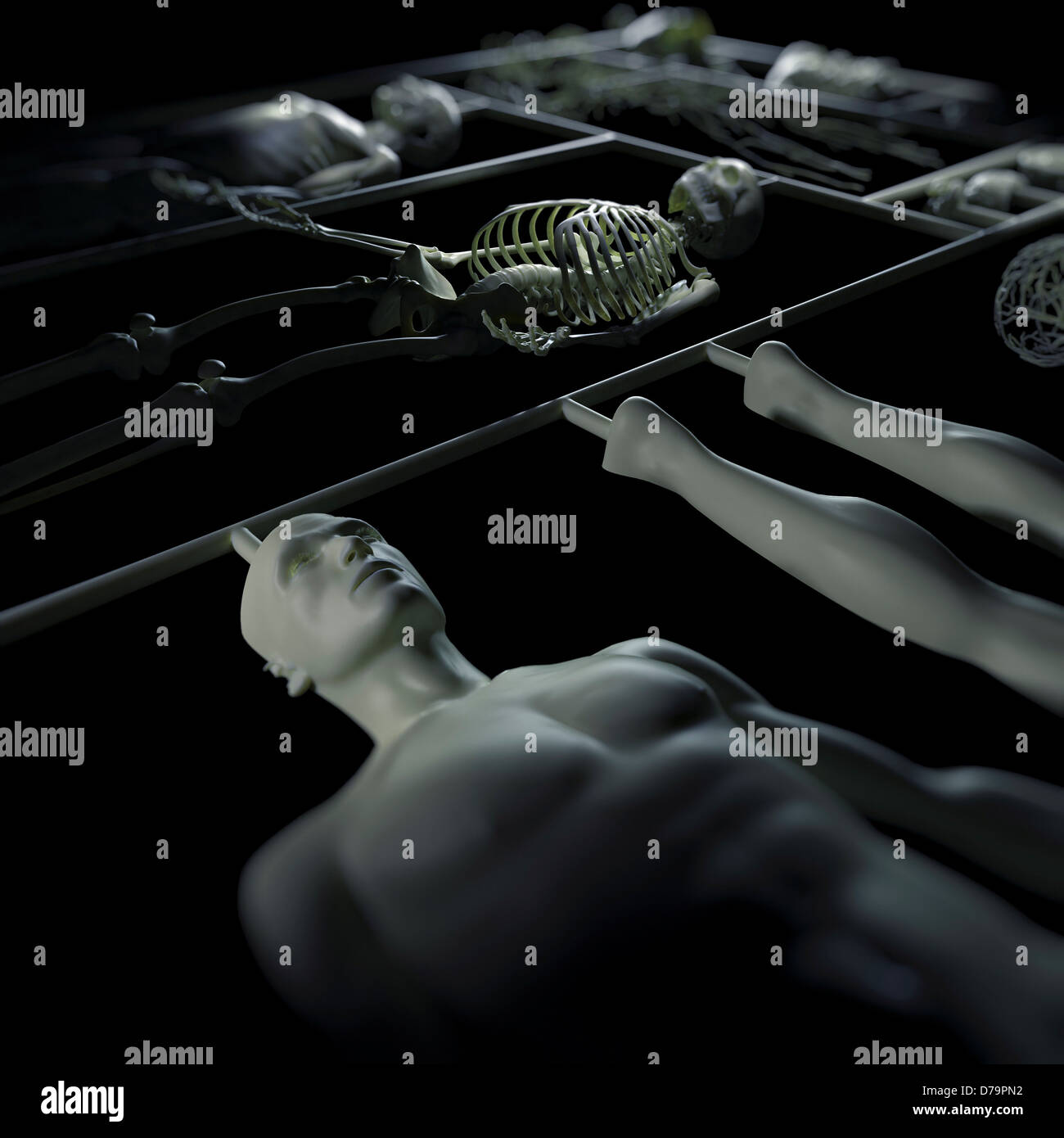 Human cloning illustration hi-res stock photography and images - Alamy
