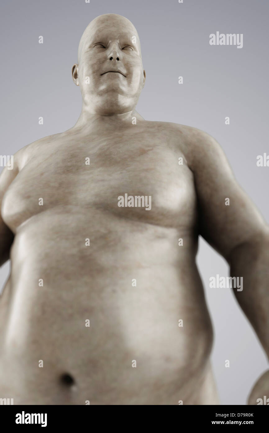 Overweight people statue hi-res stock photography and images - Alamy