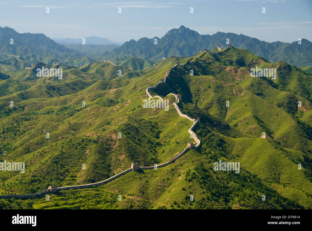 Great Wall near Simitai, China Stock Photo - Alamy