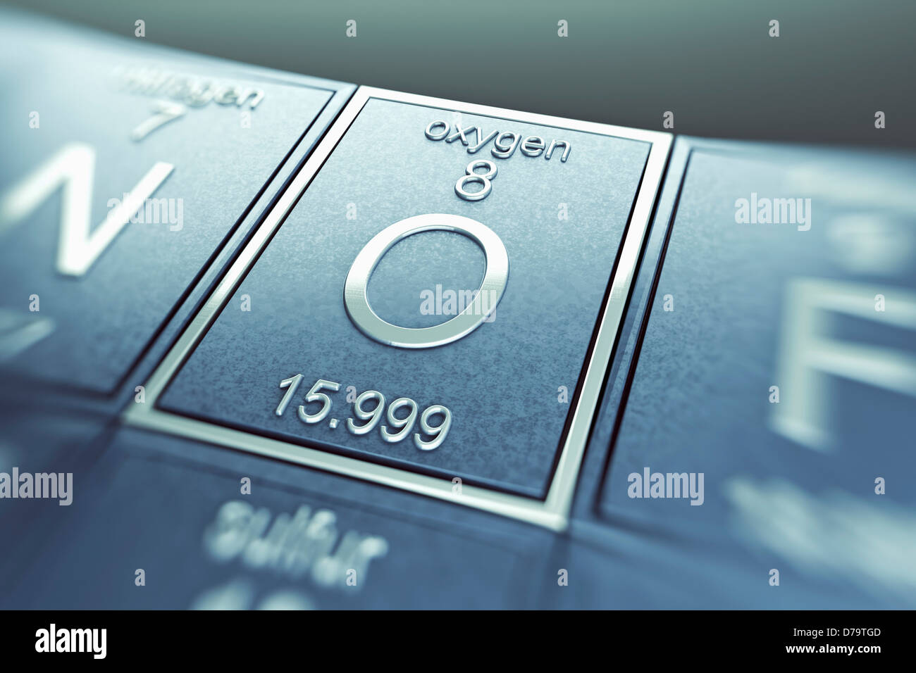Oxygen Chemical Element Stock Photo - Alamy
