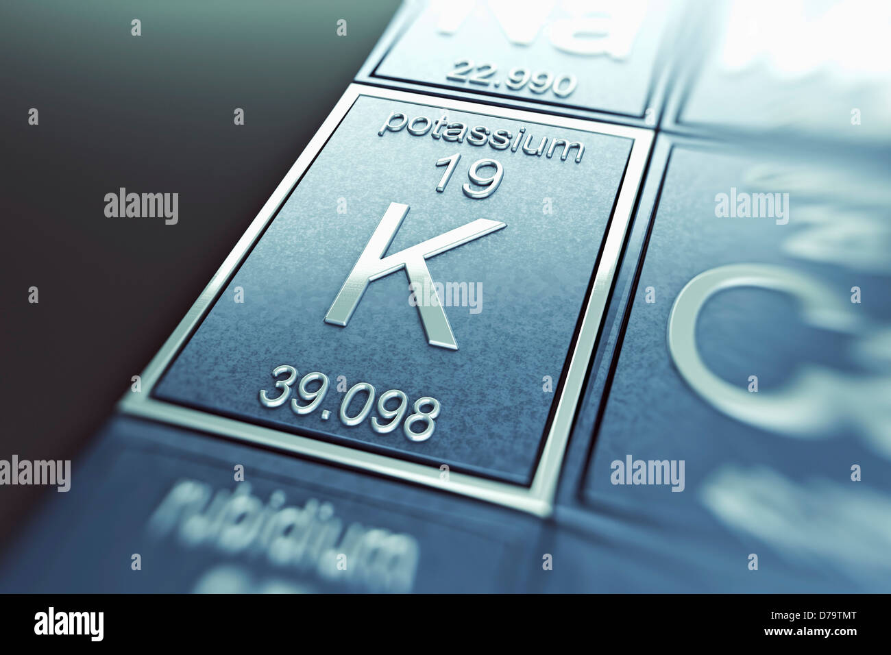 Potassium Chemical Element Stock Photo - Alamy