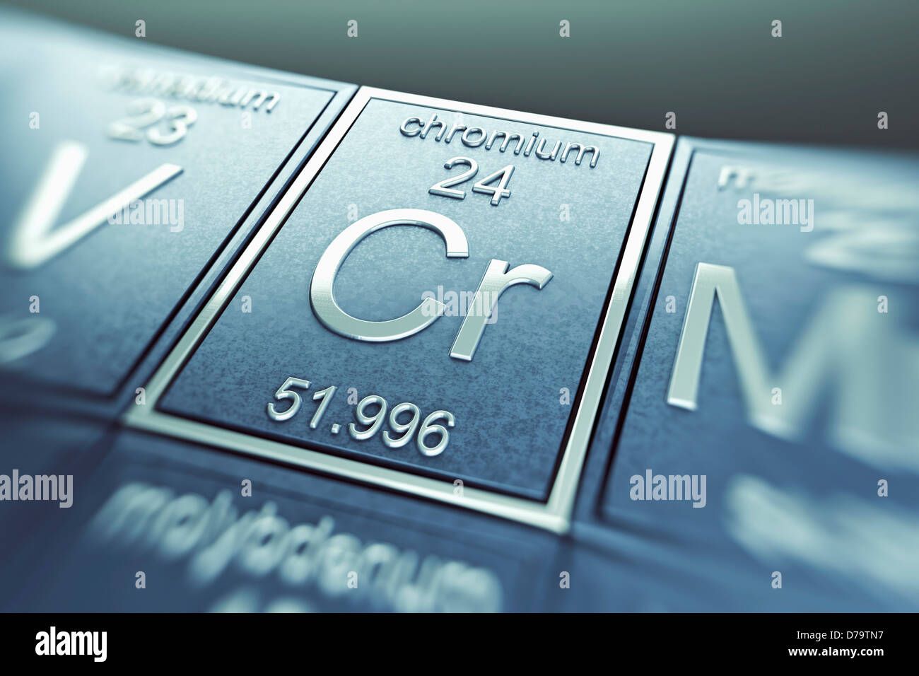 Chromium Chemical Element Stock Photo - Alamy