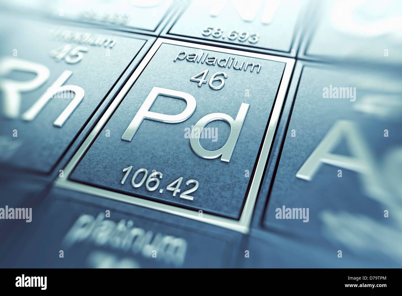 Palladium element hi-res stock photography and images - Alamy