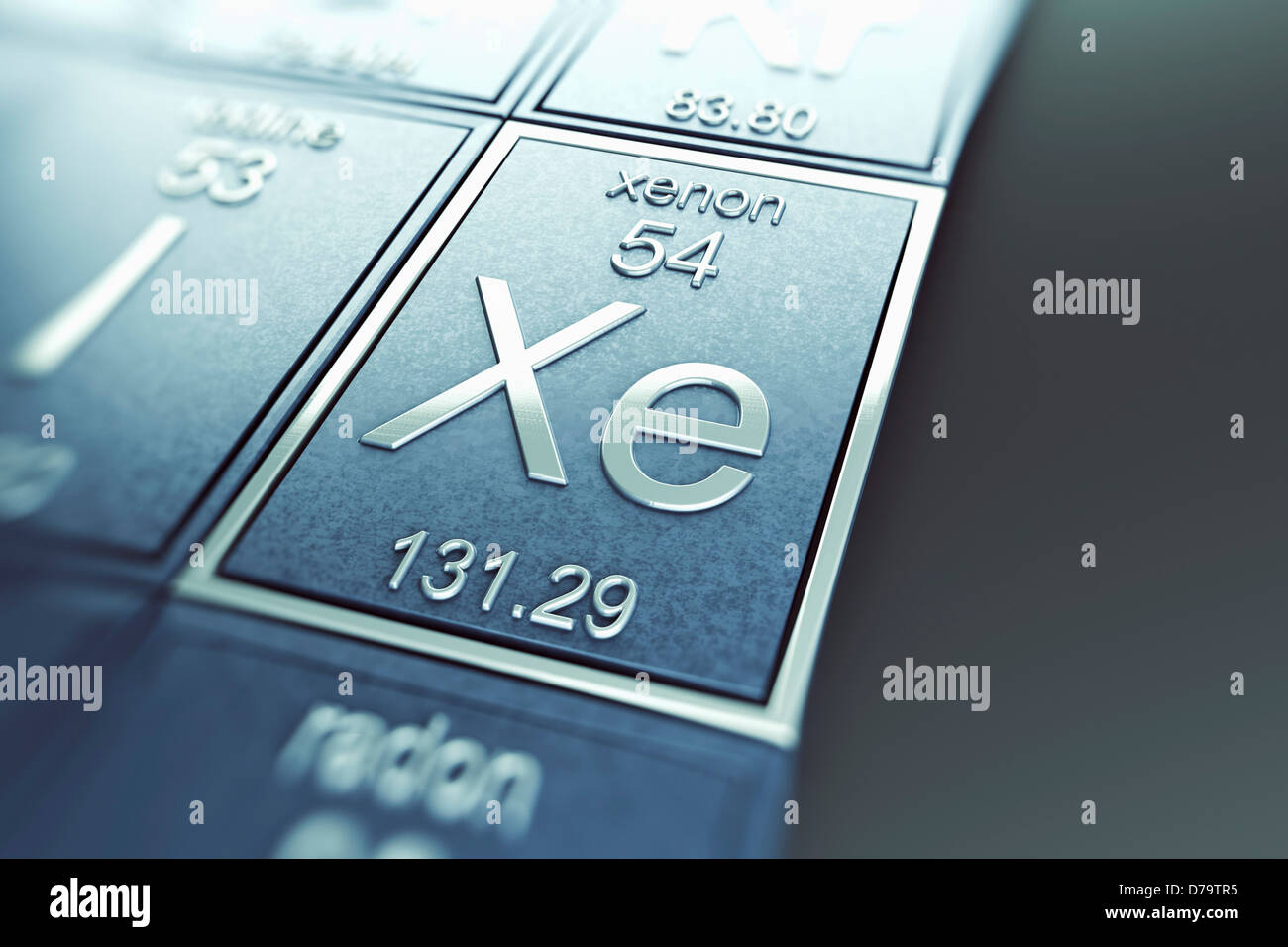 Xenon Chemical Element Stock Photo - Alamy