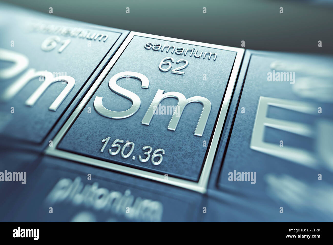 Samarium Chemical Element Stock Photo - Alamy