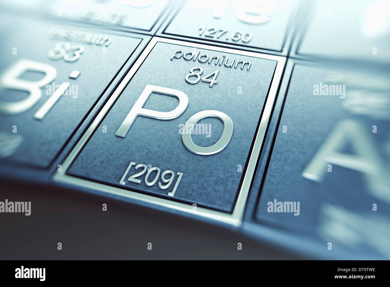 Polonium Chemical Element Stock Photo - Alamy
