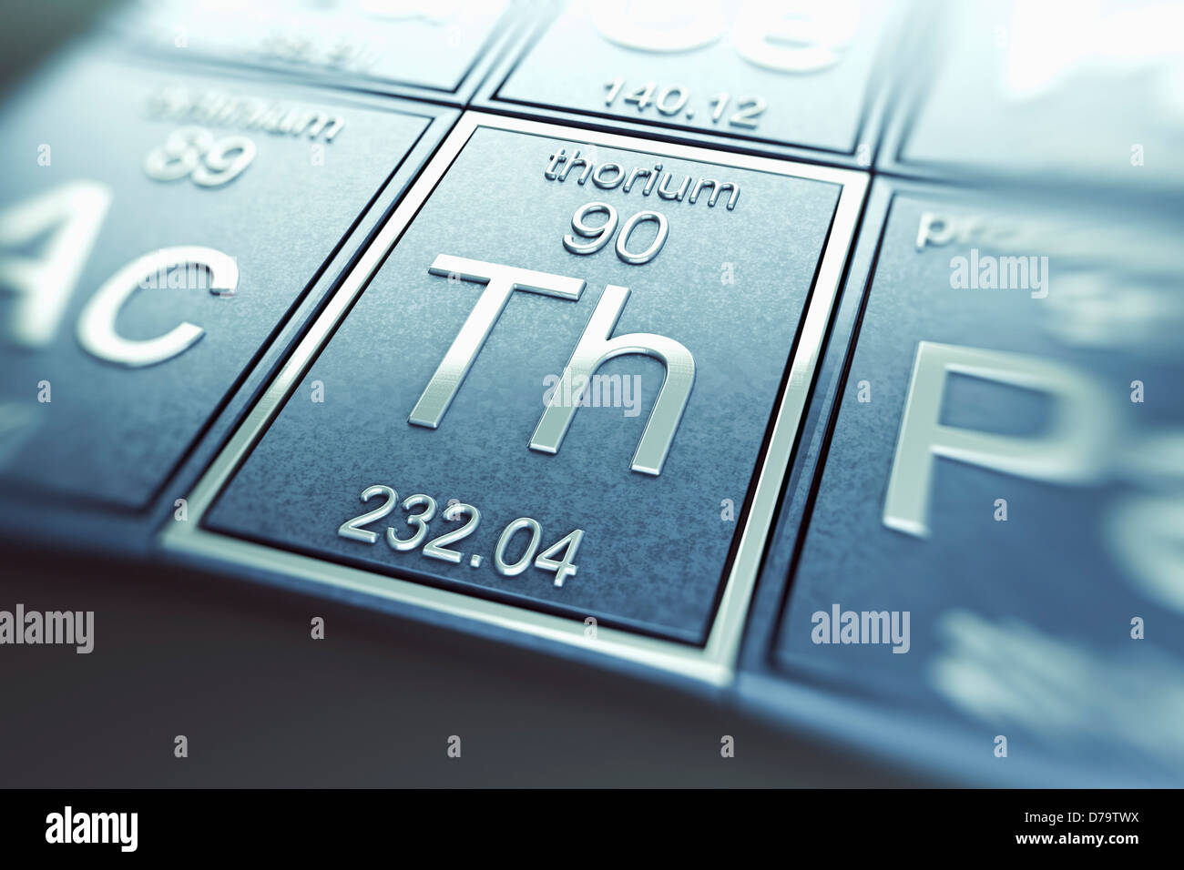 Thorium Chemical Element Stock Photo - Alamy