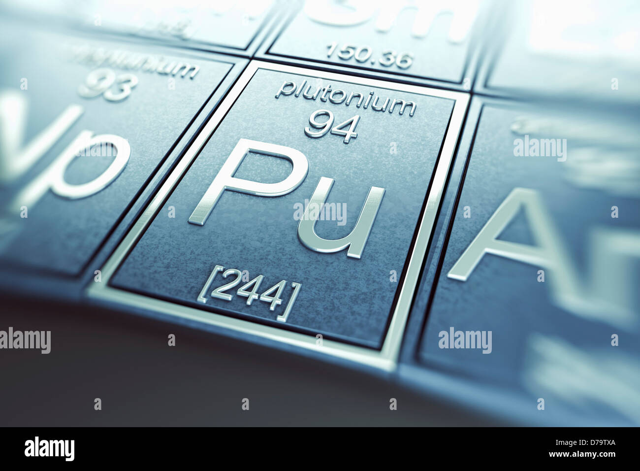 Plutonium Chemical Element Stock Photo - Alamy