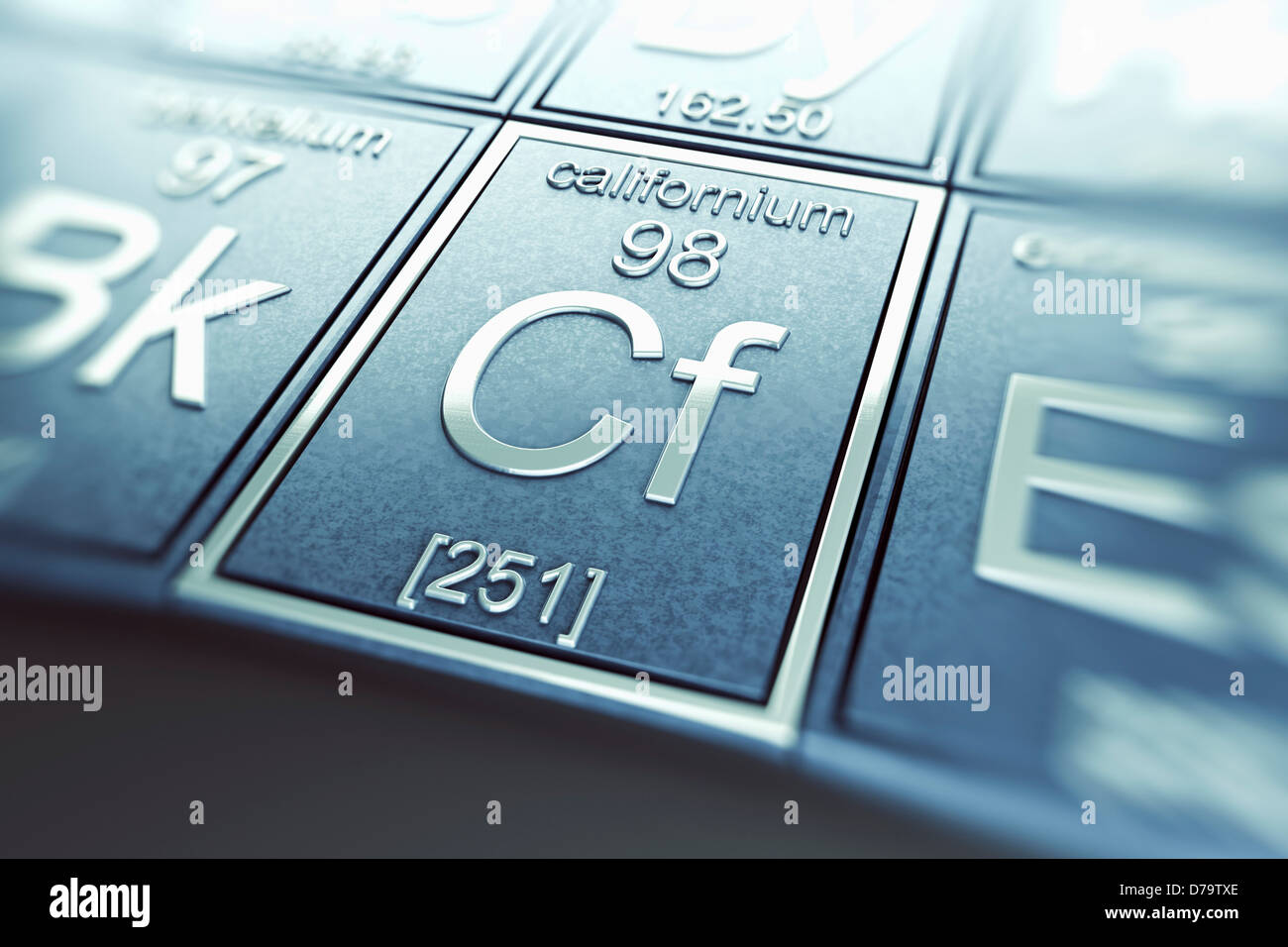 Californium Chemical Element Stock Photo - Alamy