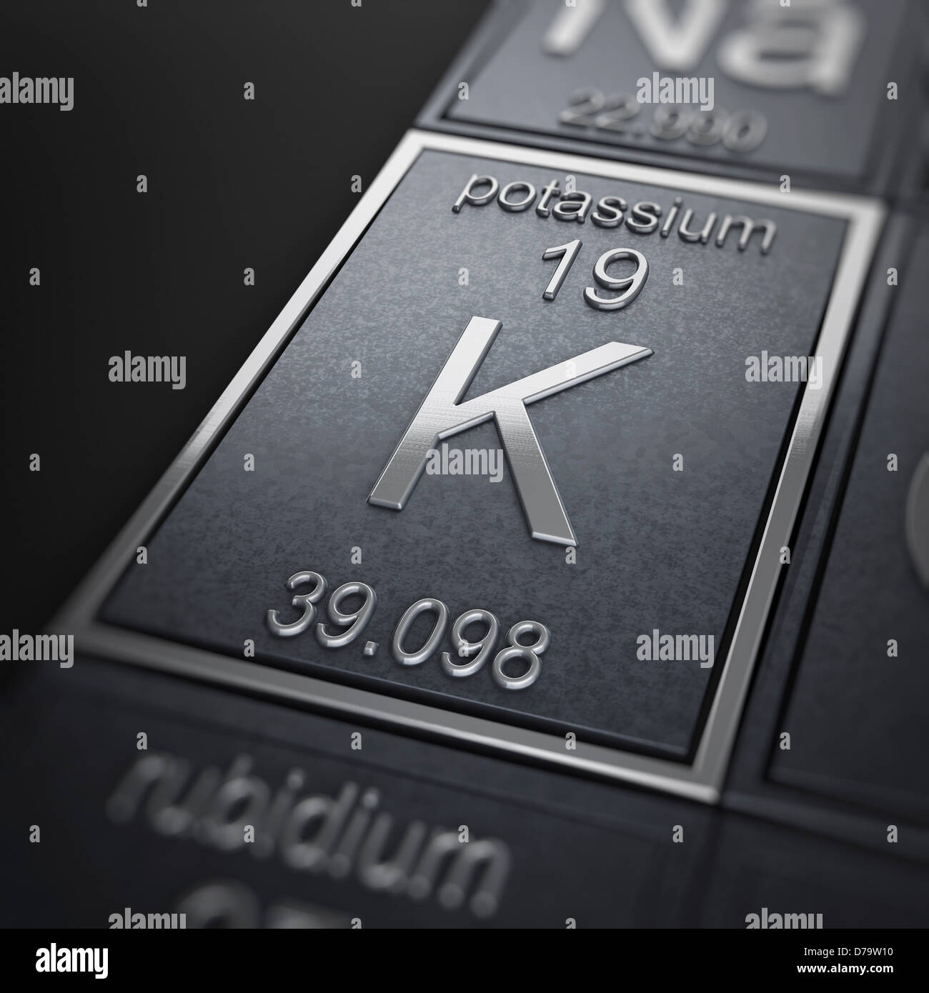 Potassium Chemical Element Stock Photo - Alamy