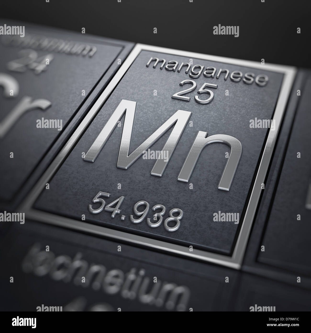 Manganese Chemical Element Stock Photo - Alamy