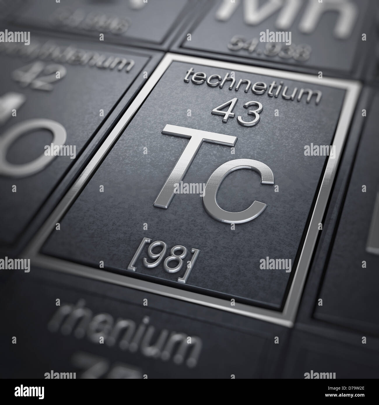 Technetium Chemical Element Stock Photo - Alamy