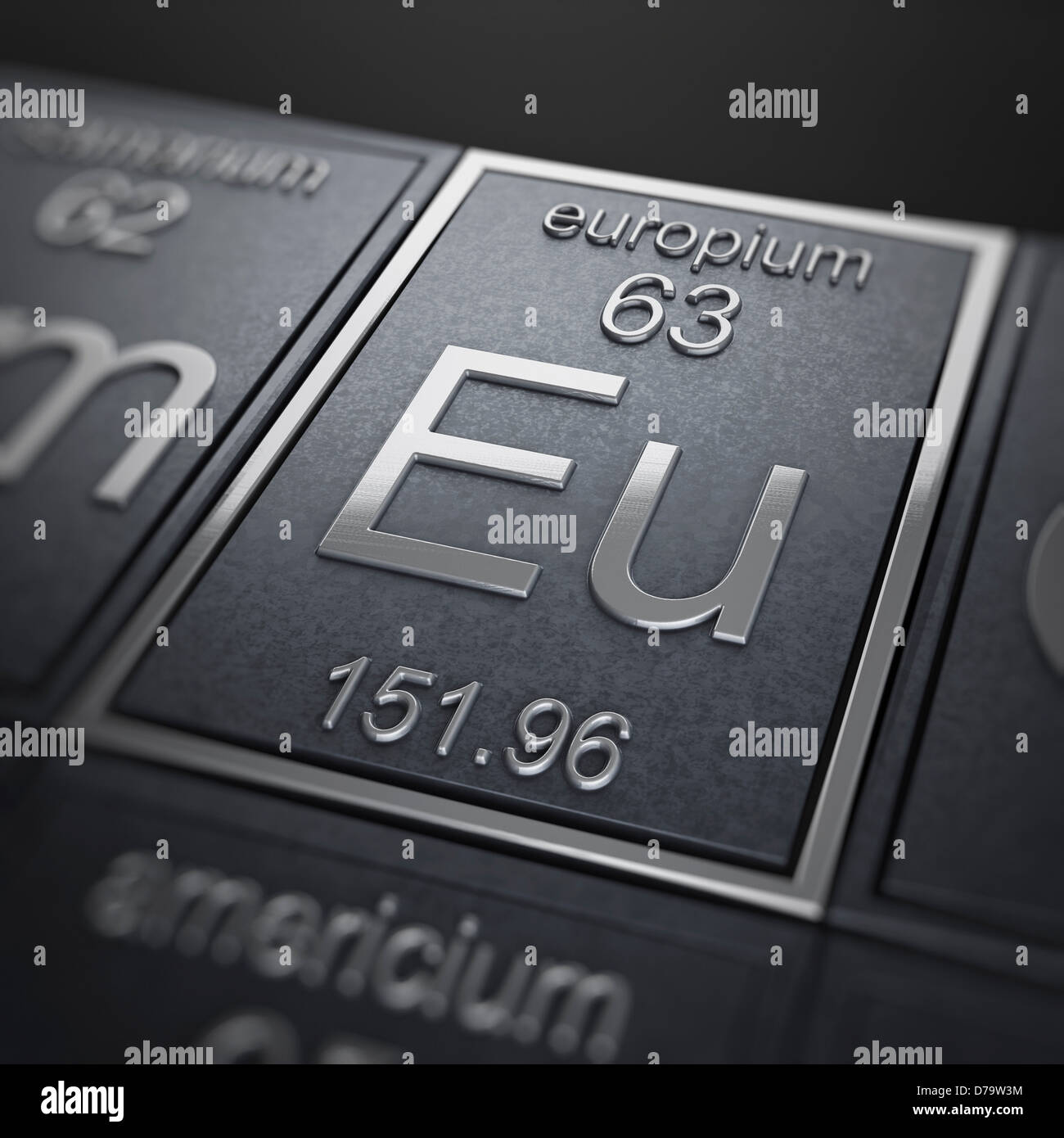 Europium Chemical Element Stock Photo - Alamy
