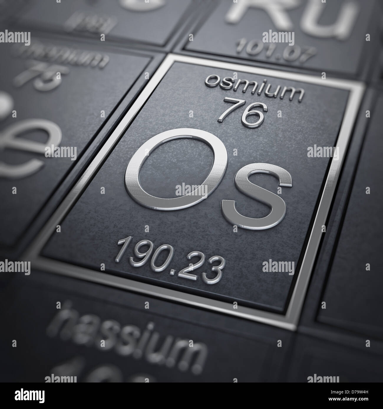 Osmium Chemical Element Stock Photo - Alamy