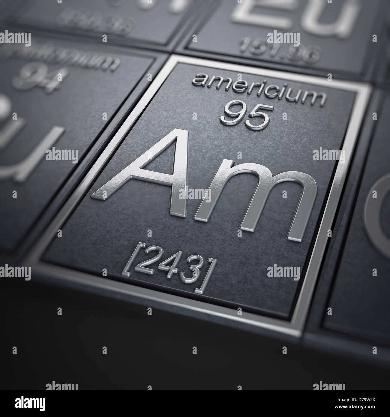 Americium Chemical Element Stock Photo - Alamy