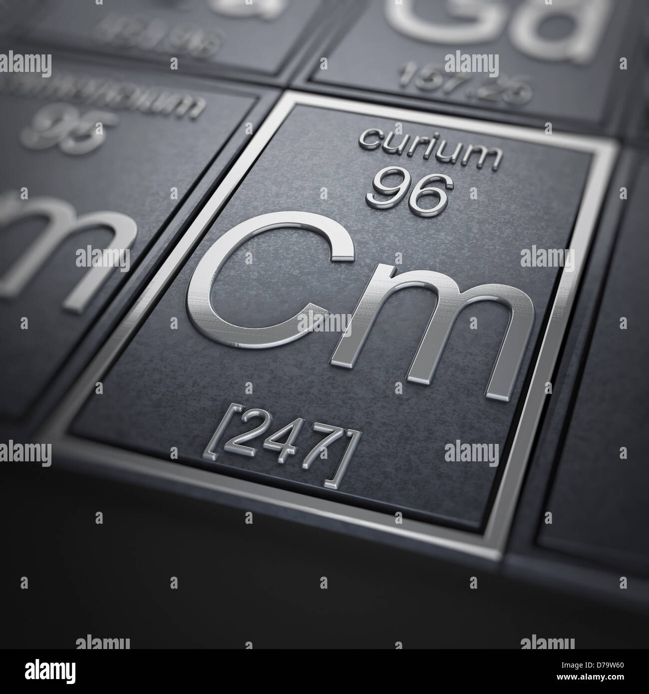 Curium Chemical Element Stock Photo - Alamy