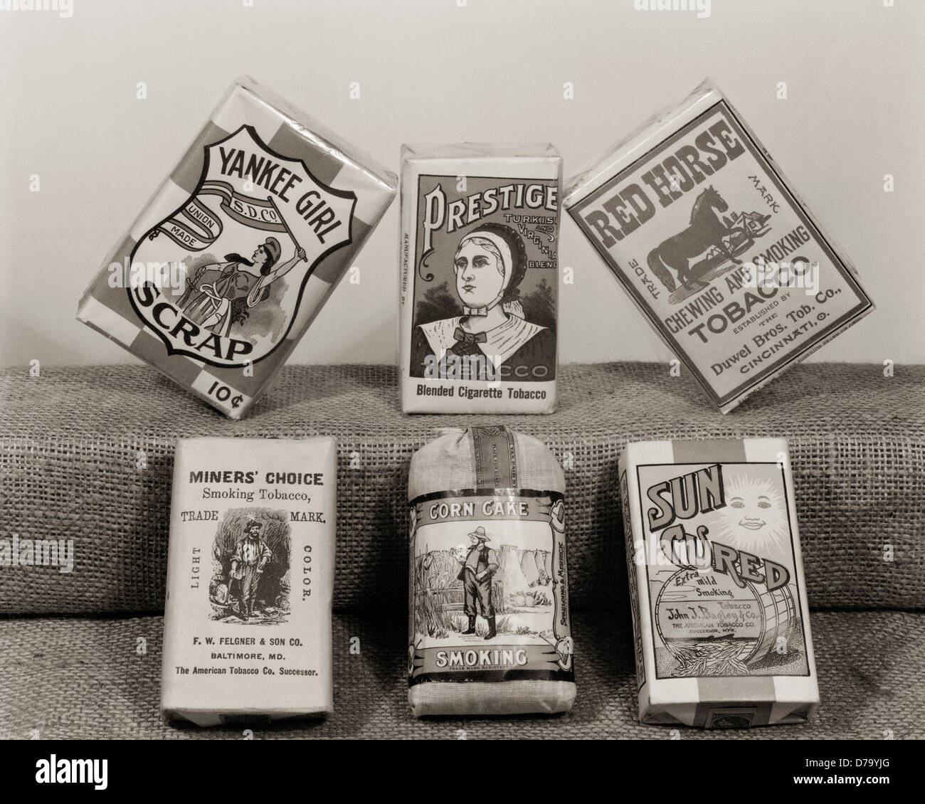 Vintage chewing tobacco hi-res stock photography and images - Alamy