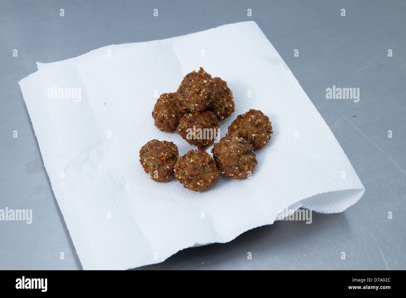 How to make spicy pork cubes Stock Photo - Alamy