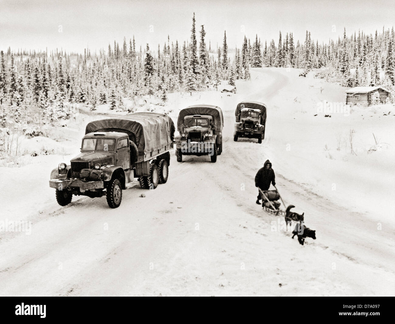 Alcan highway 1942 hi-res stock photography and images - Alamy
