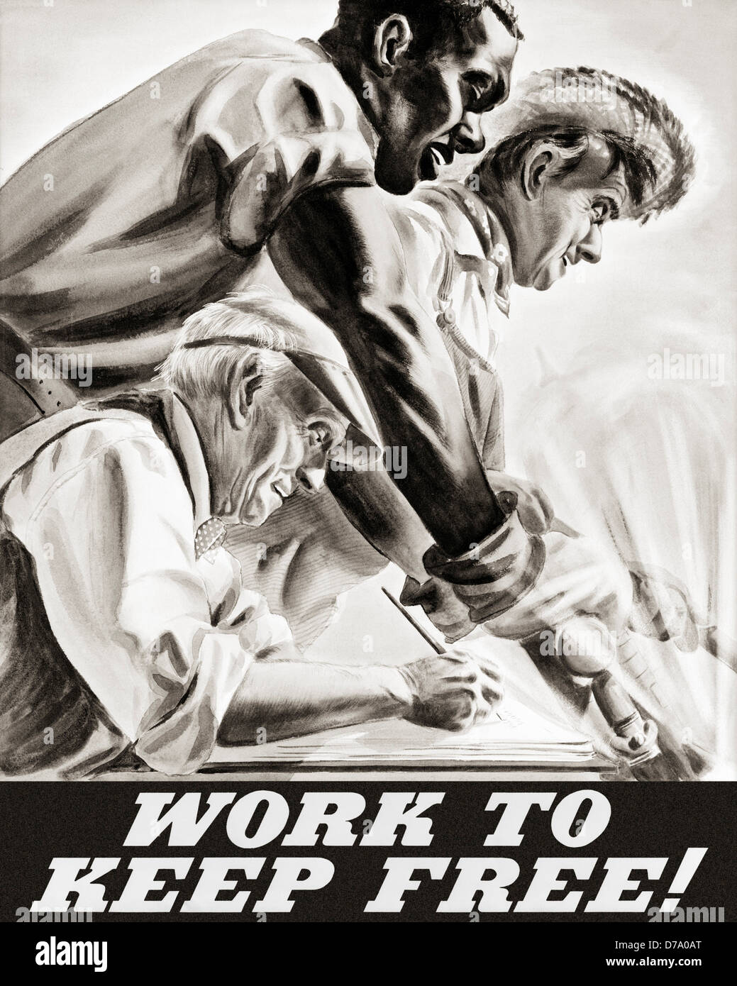 Work to Keep Free Stock Photo - Alamy