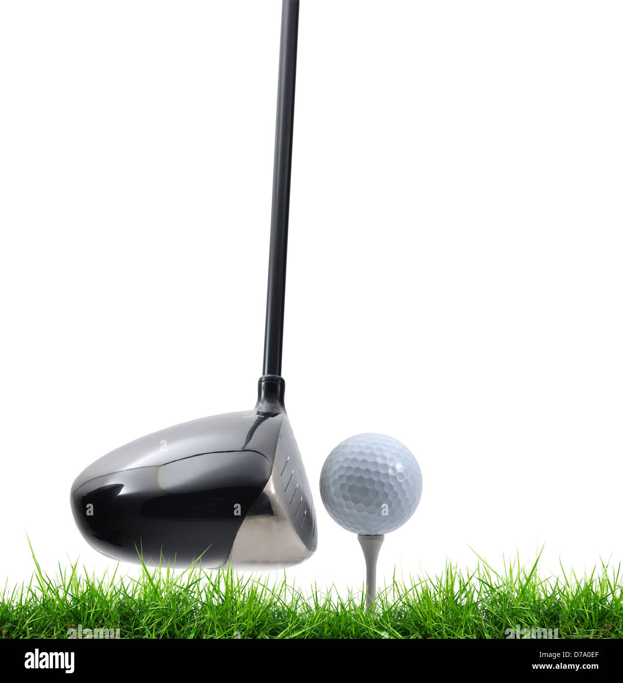 tee off on white background Stock Photo - Alamy
