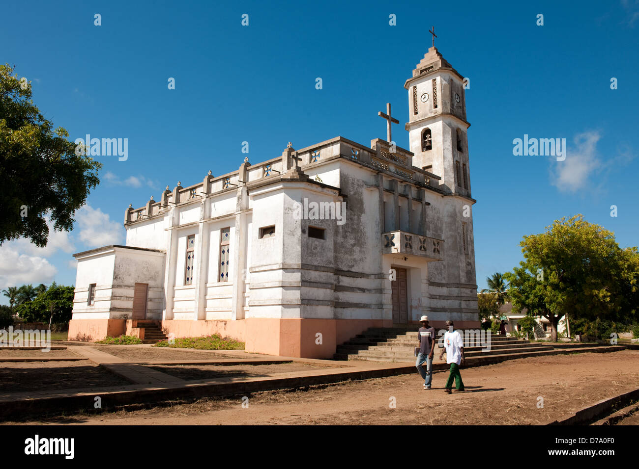 Church, Angoche, Mozambique Stock Photo - Alamy