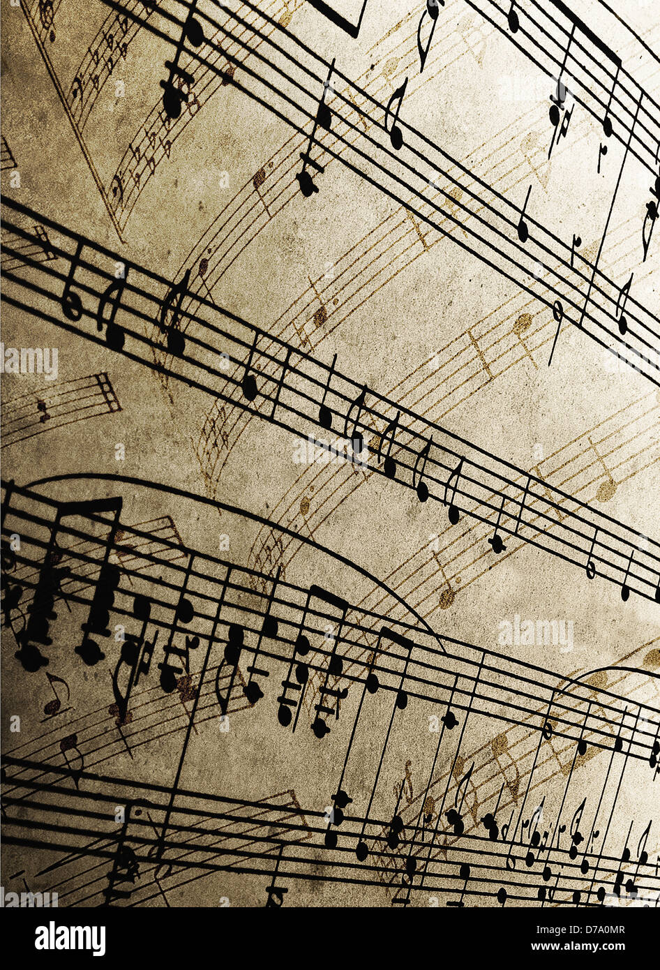 close-up of sheet music Stock Photo - Alamy
