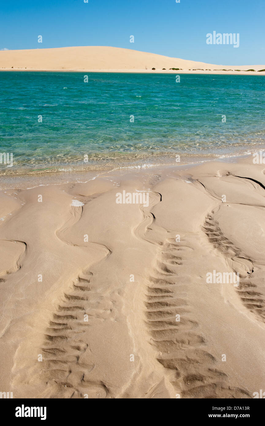 Beach and dunes, Bazaruto island, Mozambique Stock Photo - Alamy