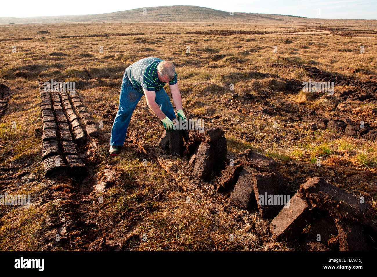 Stacking peat hi-res stock photography and images - Alamy