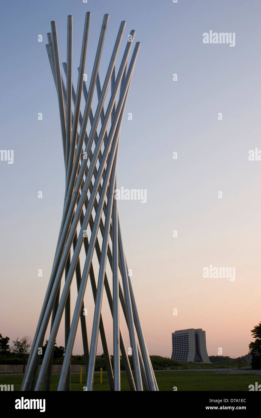 USA Illinois Batavia Fermi National Accelerator Laboratory Spiral ...