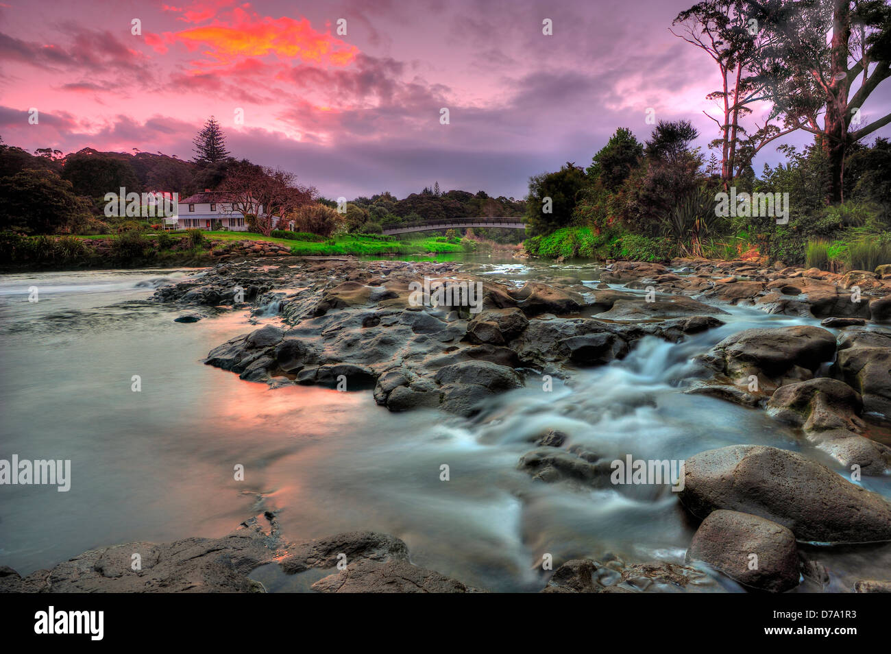 The Historic Mission House at Kerikeri Basin, Kerikeri New Zealand ...