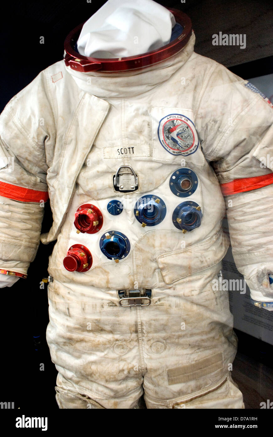 USA Washington Apollo spacesuit lunar soil contamination Stock Photo ...