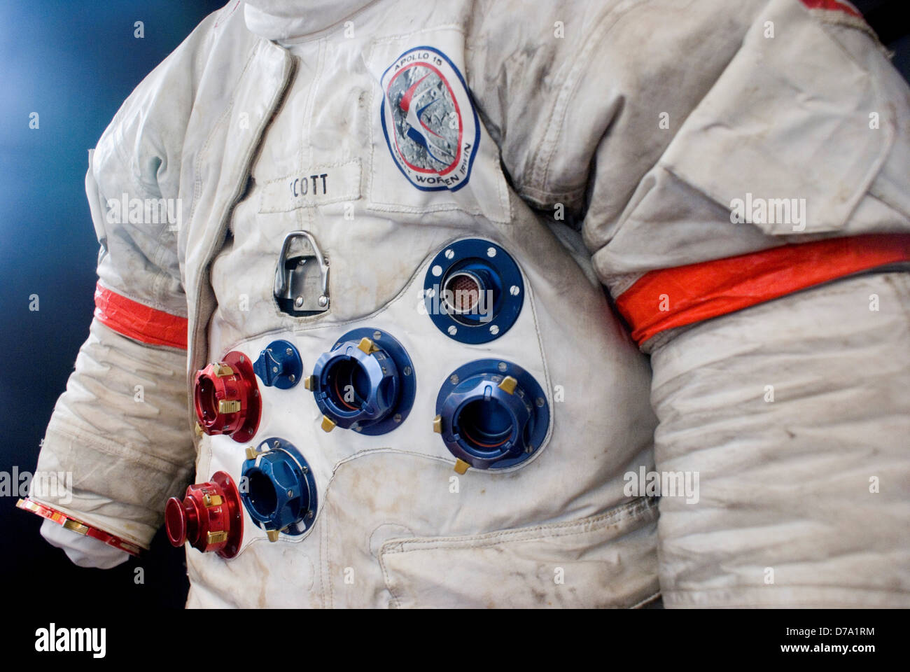 USA Washington Apollo spacesuit lunar soil contamination Stock Photo ...