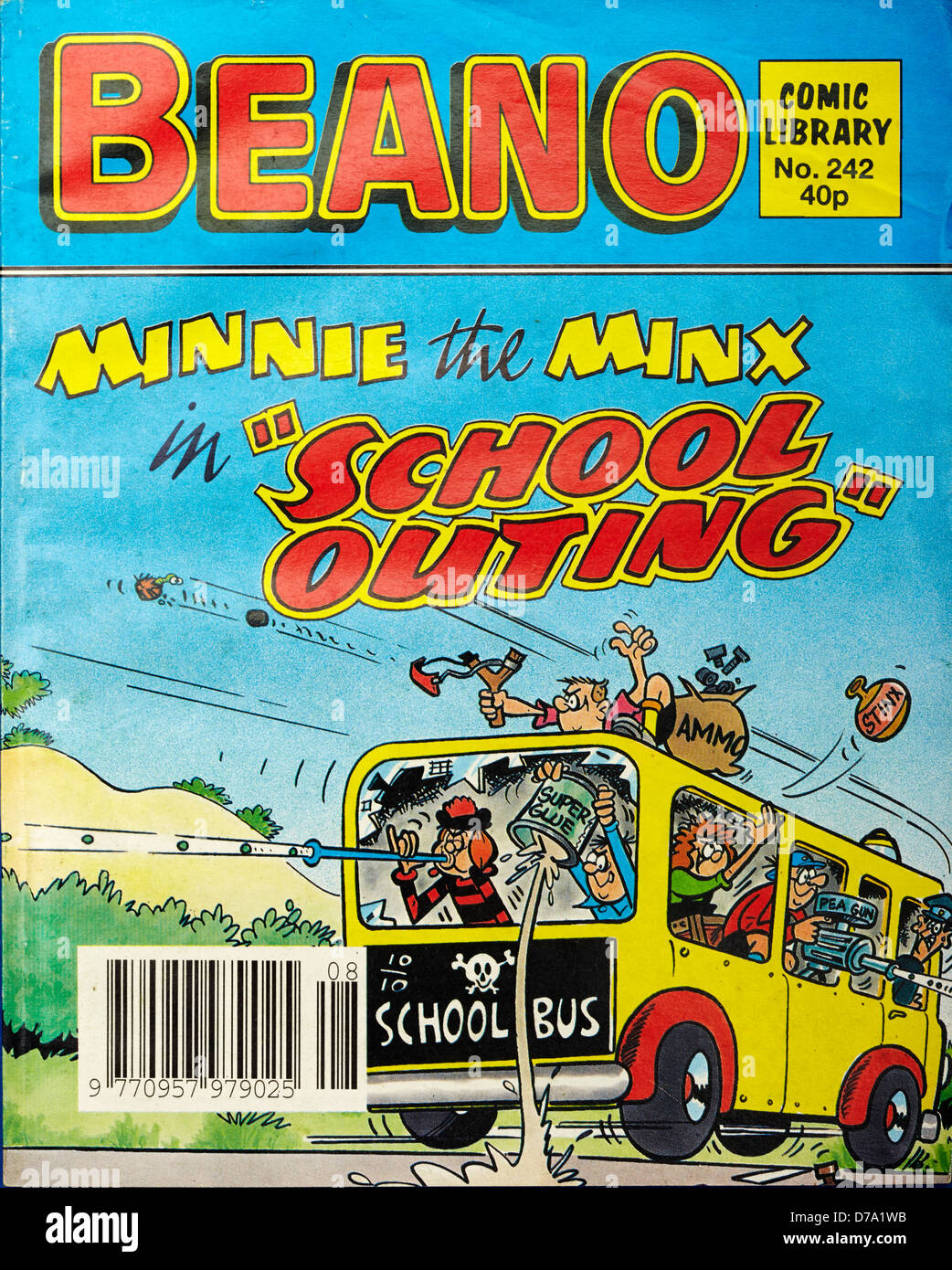 The Beano Comic magazine (Comic Library Stock Photo - Alamy