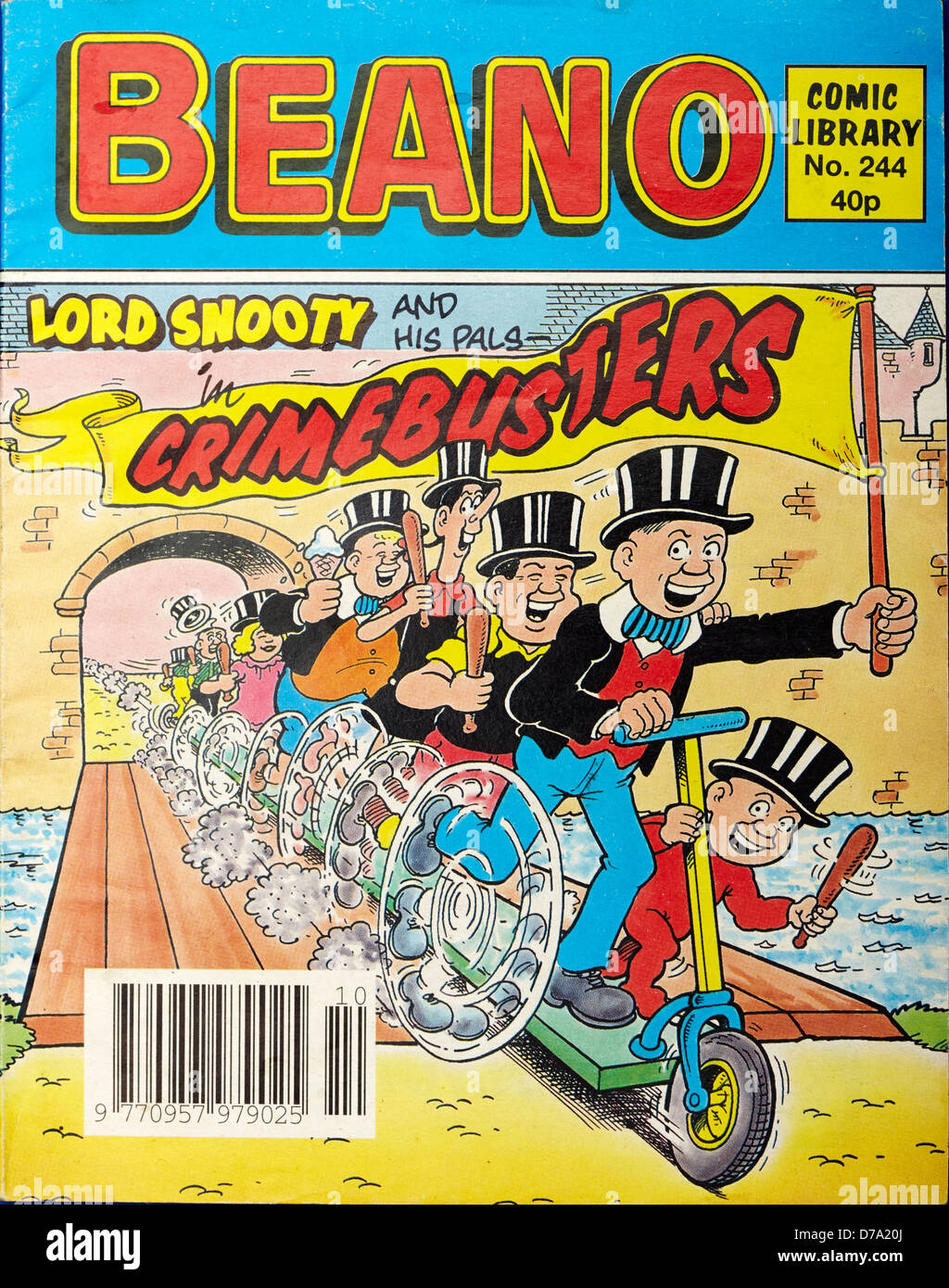 The Beano Comic magazine (Comic Library Stock Photo - Alamy