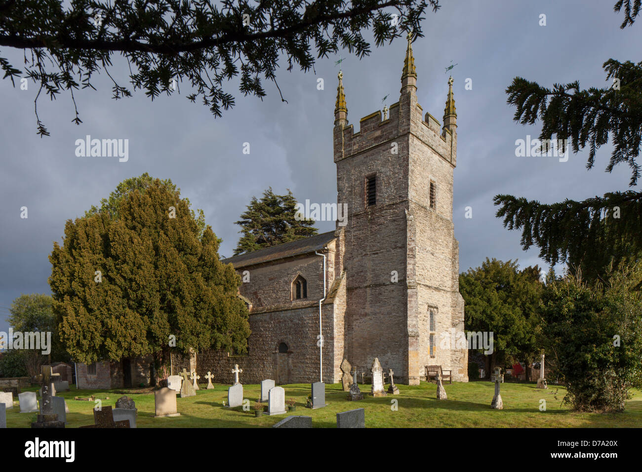 All Saints Church, Church Lench, Worcestershire, England, UK Stock ...