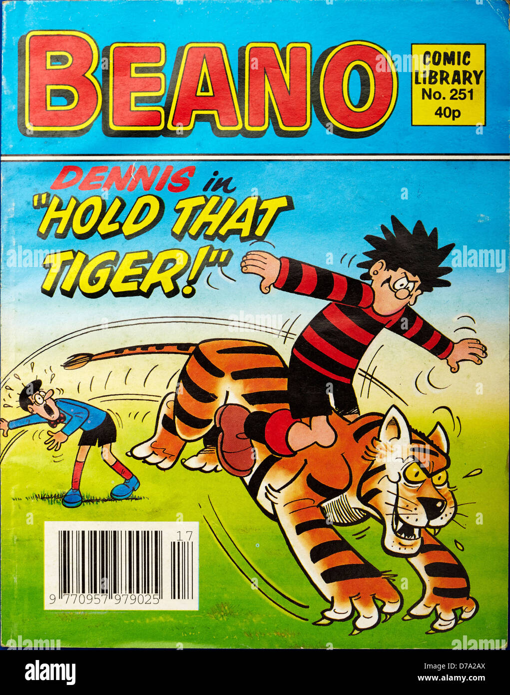The Beano Comic magazine (Comic Library Stock Photo - Alamy