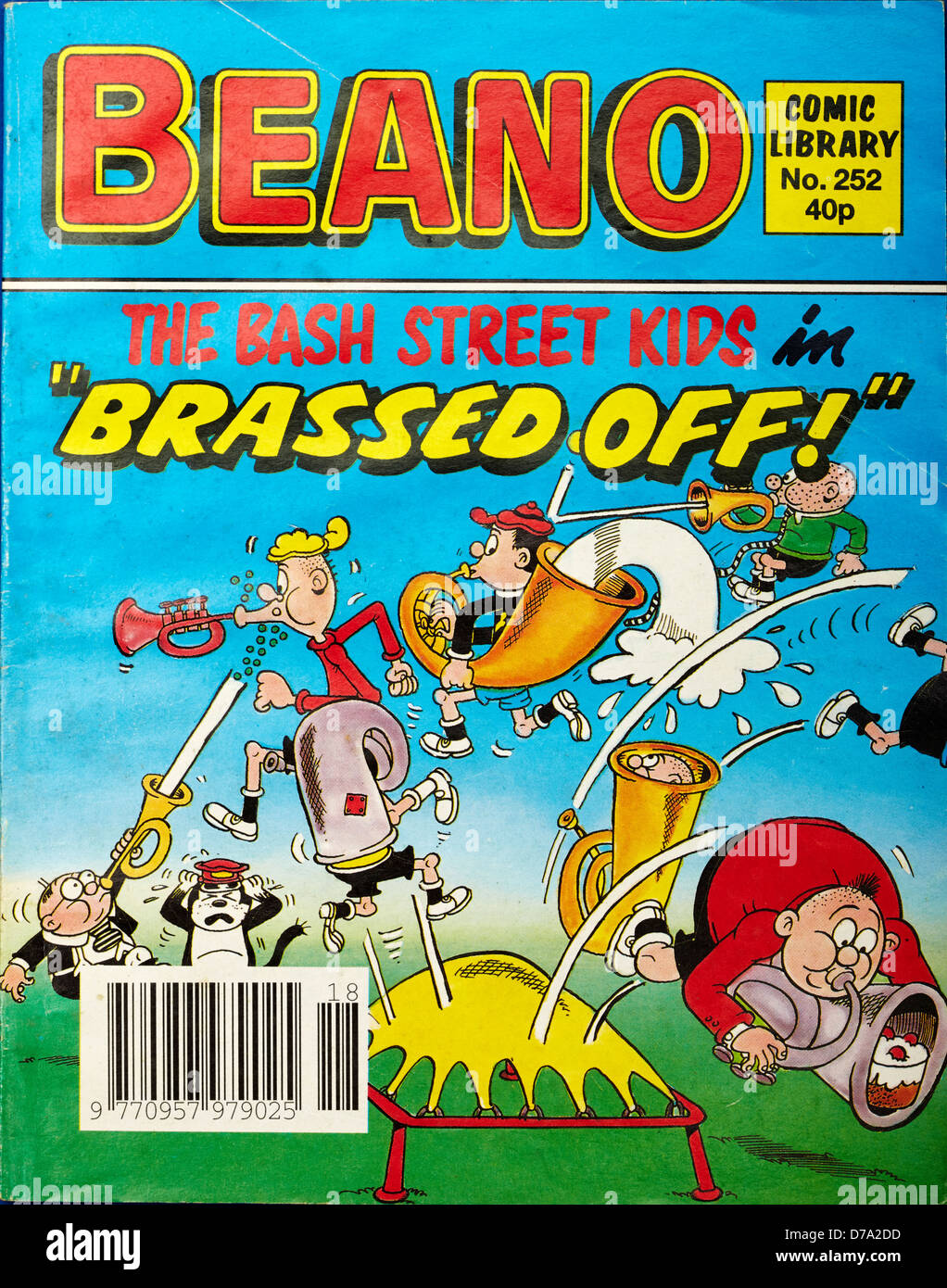 The Beano Comic magazine (Comic Library Stock Photo - Alamy