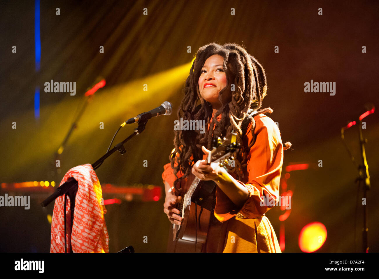 Brussels, Belgium, 30th April 2013. American singer songwriter Valerie ...