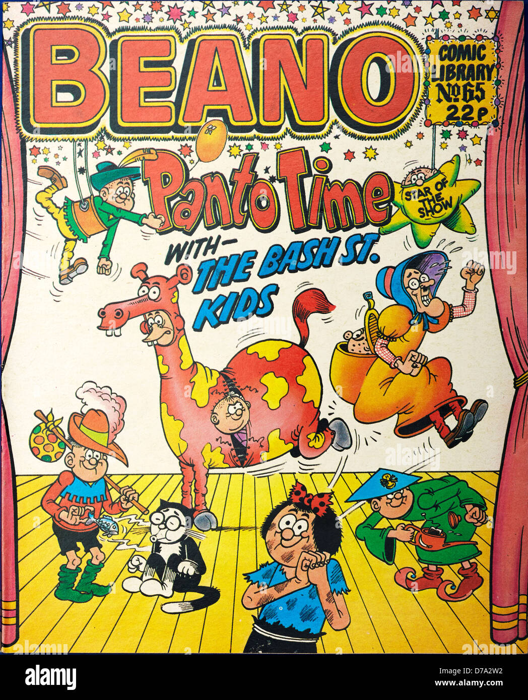 The Beano Comic magazine (Comic Library Stock Photo - Alamy