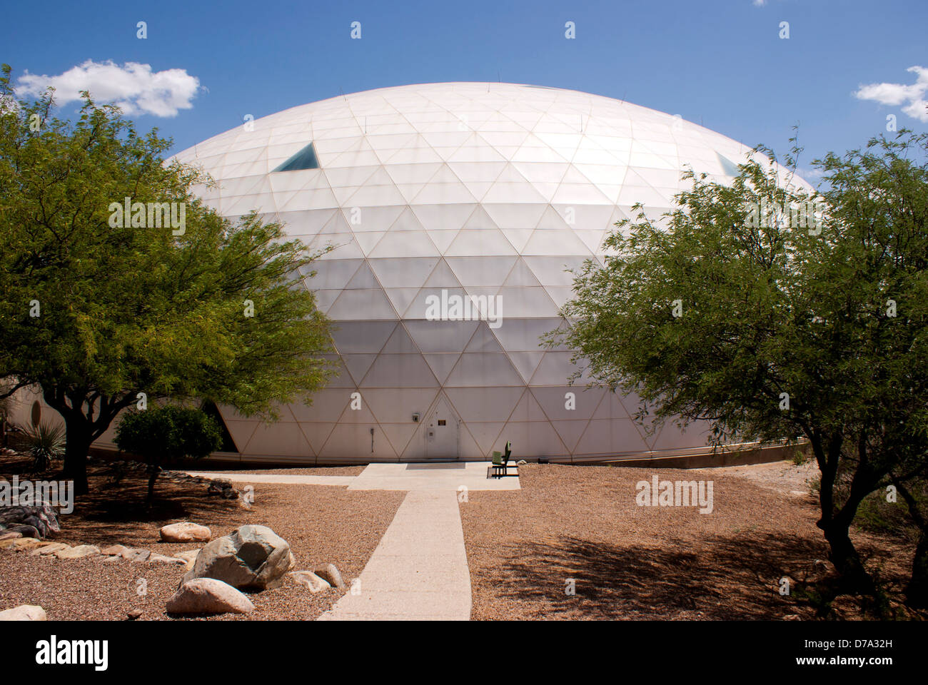 USA Arizona Tucson Biosphere 2 South Lung building Stock Photo - Alamy