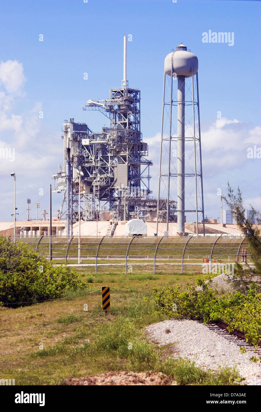 USA Florida Kennedy Space Center Space Shuttle launch complex 39 Stock ...