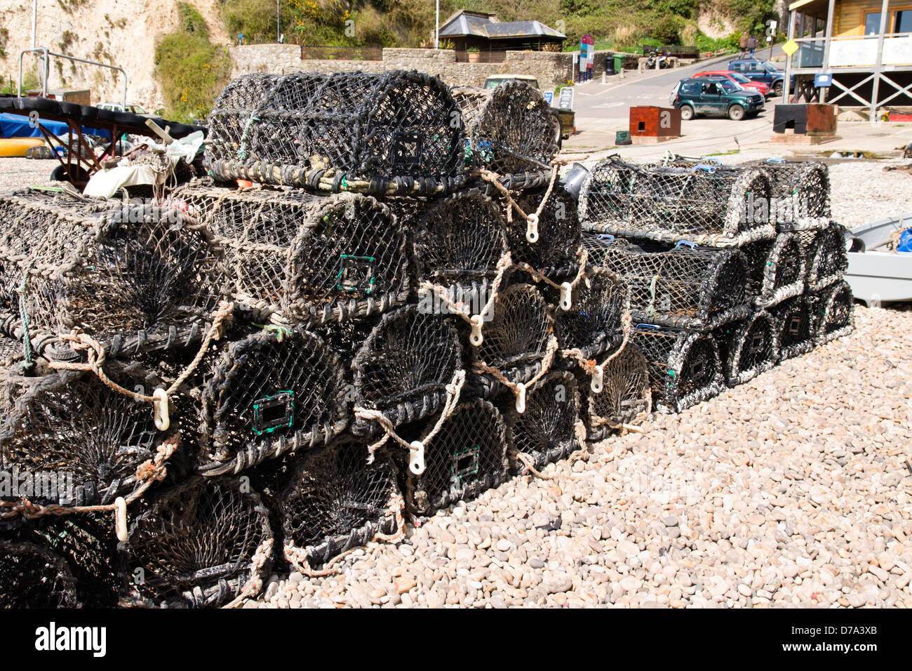 Beer a seaside village in Devon, England UK Stock Photo - Alamy
