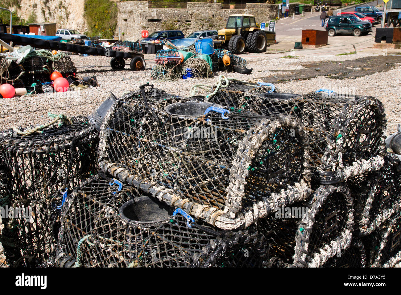 Beer a seaside village in Devon, England UK Stock Photo - Alamy