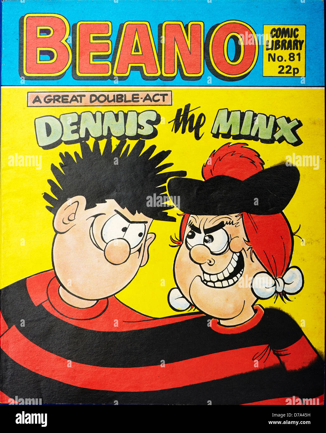 The Beano Comic magazine (Comic Library Stock Photo - Alamy