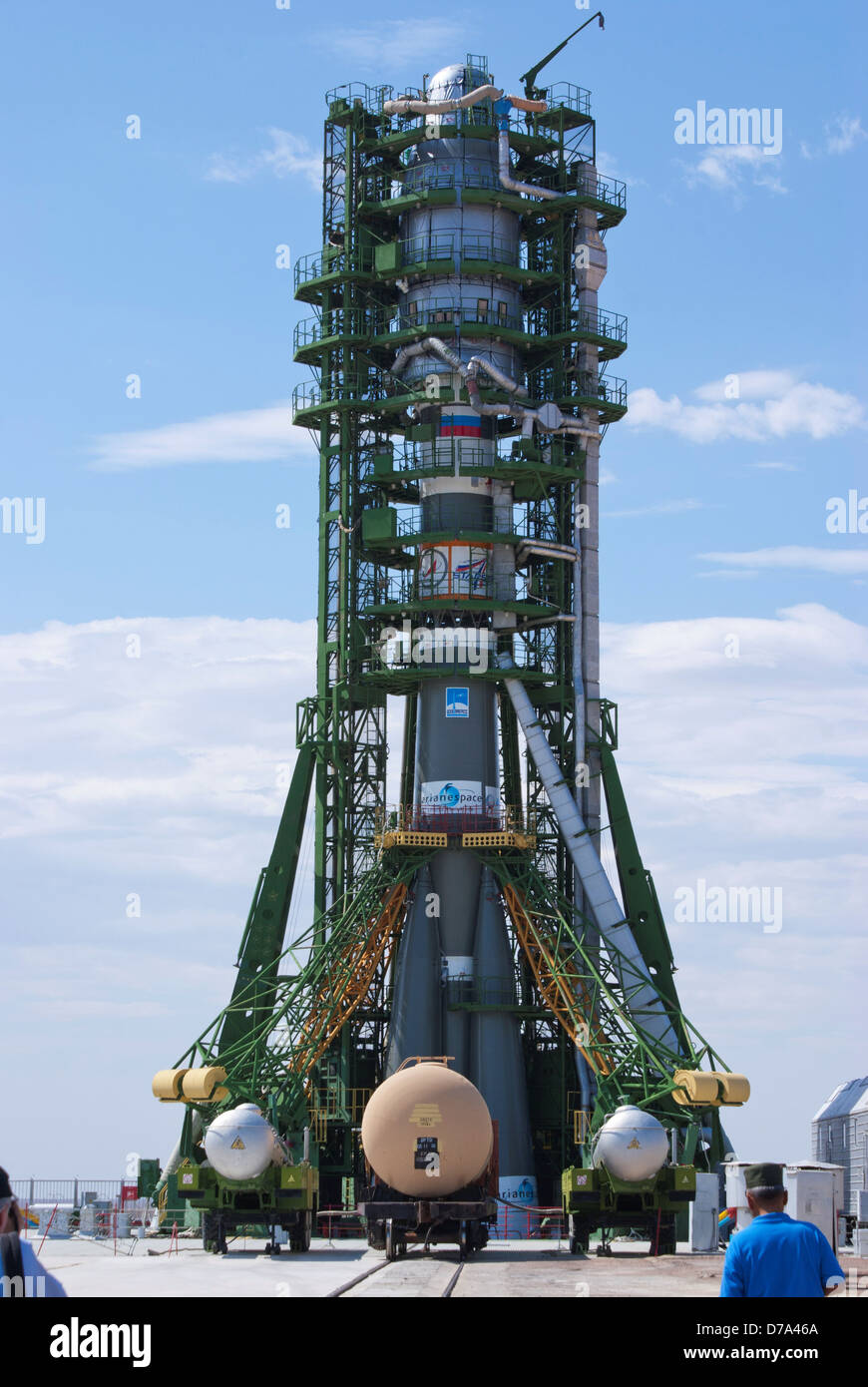 Empty Rocket Launch Pad